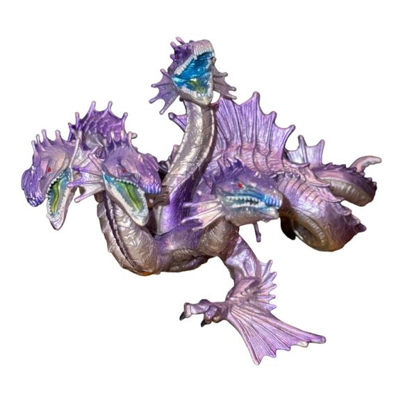 Safari | Toys | Safari Ltd Metallic Purple Hydra Figure Five Headed ...